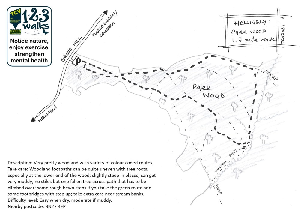 Hellingly – Park Wood 1.7m – 123 Walks