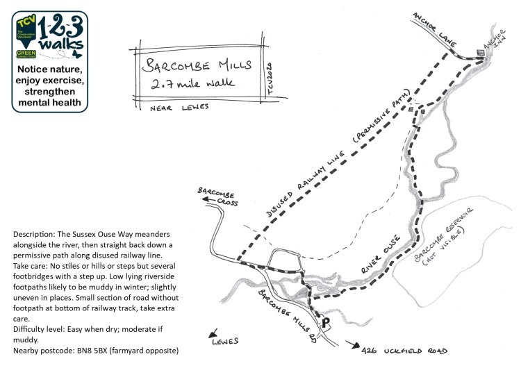 Barcombe Mills – River Ouse 2.7m – 123 Walks