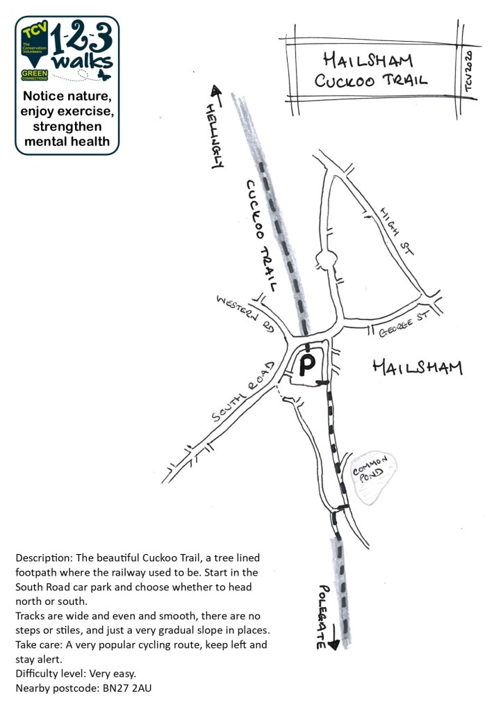 Hailsham – Cuckoo Trail north or south – 123 Walks