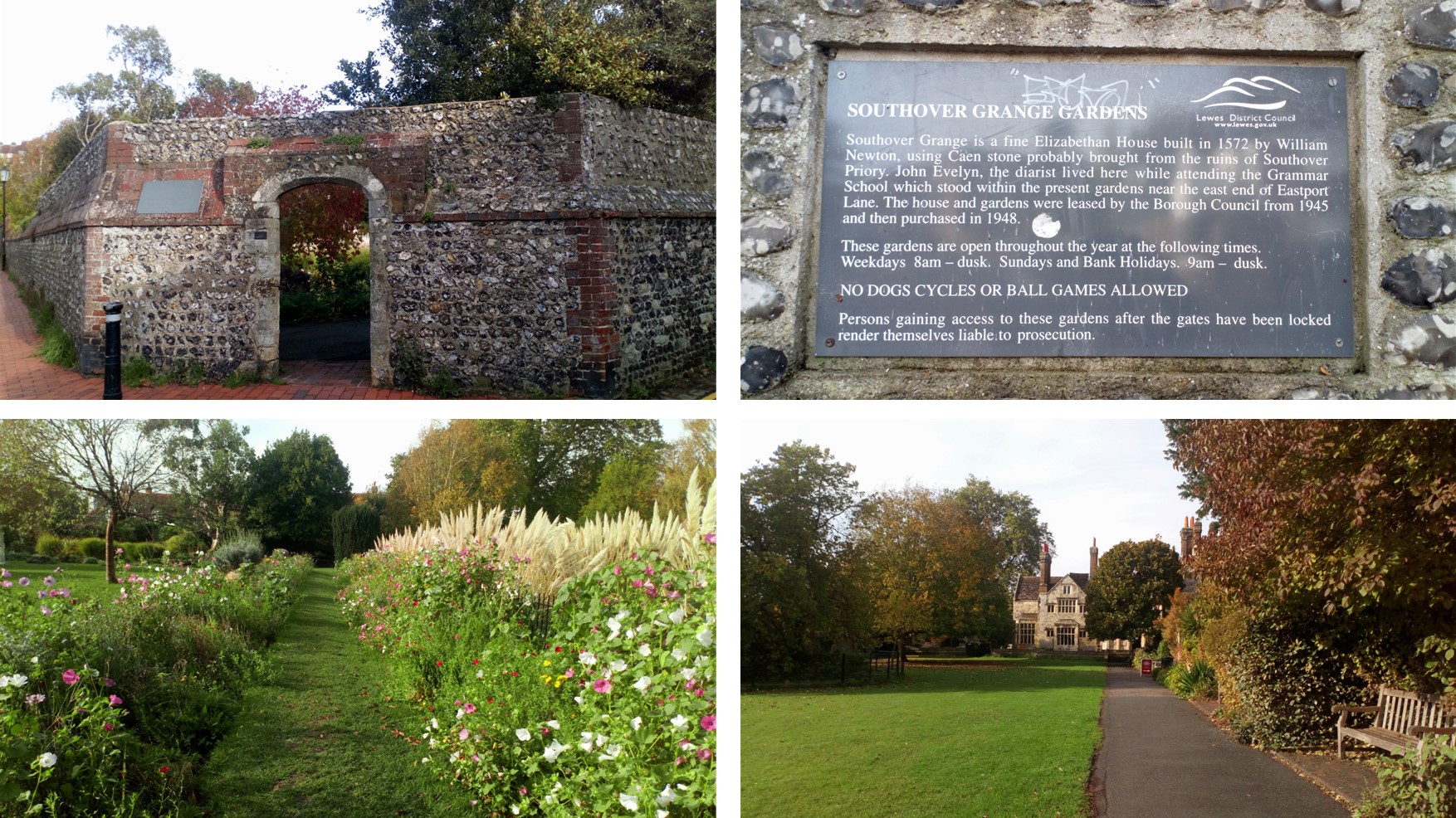 Lewes – Three Gardens 2.2m – 123 Walks